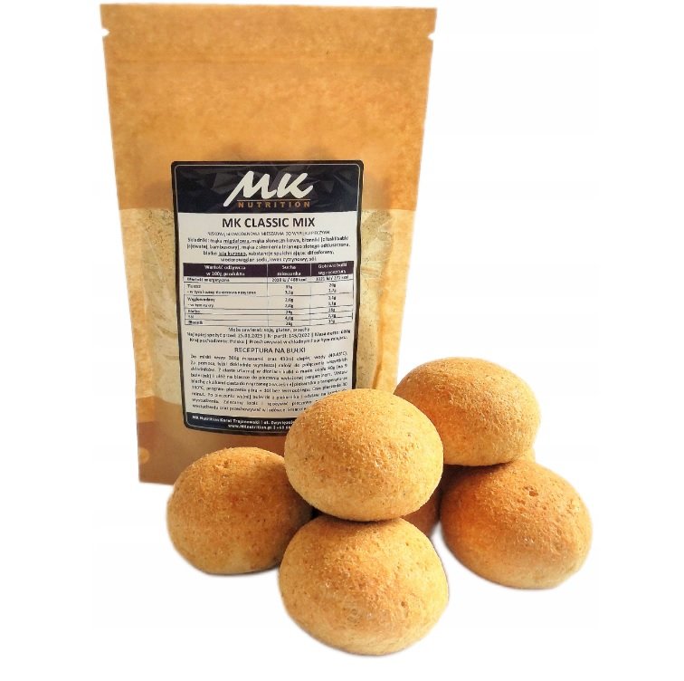 MK Nutrition, Mieszanka chlebowa niskowęglowodanowa, 600g - MK Nutrition | Sklep EMPIK.COM