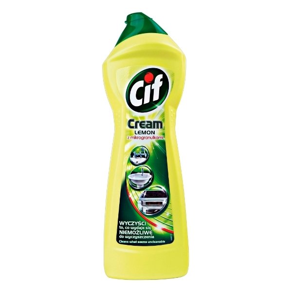 Mleczko do czyszczenia powierzchni CIF Cream Lemon z mikrogranulkami, 700 ml - CIF | Sklep EMPIK.COM