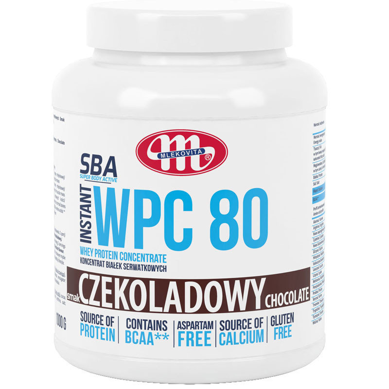 Mlekovita Sba Instant Wpc80 1000G - Mlekovita | Sport Sklep EMPIK.COM