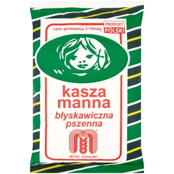 Młyny Stoisław Kasza Manna Błyskawiczna 500 G Bliski Termin Ważności ...