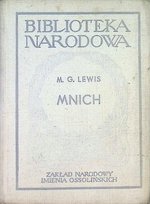 Mnich - Matthew Gregory Lewis | Książka w Empik