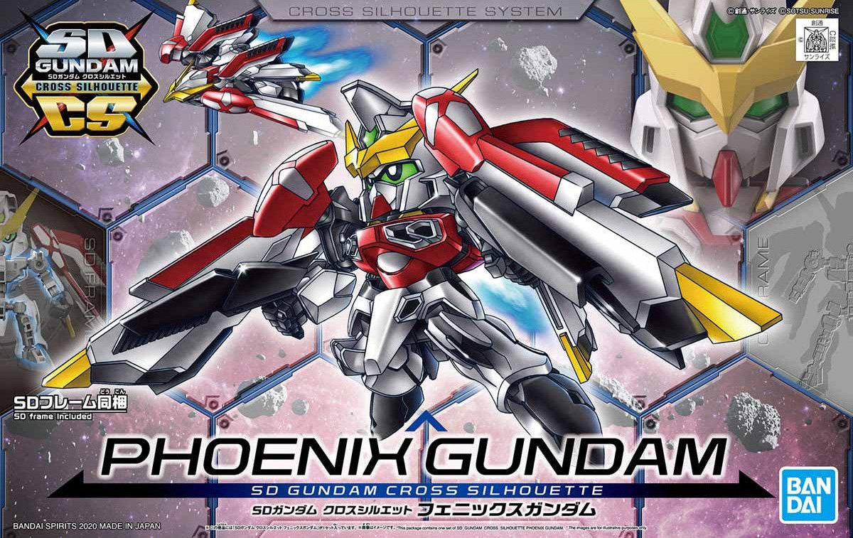 Mobile Suit Gundam, figurka Sd Gundam Cross Silhouette Phoenix Gundam ...