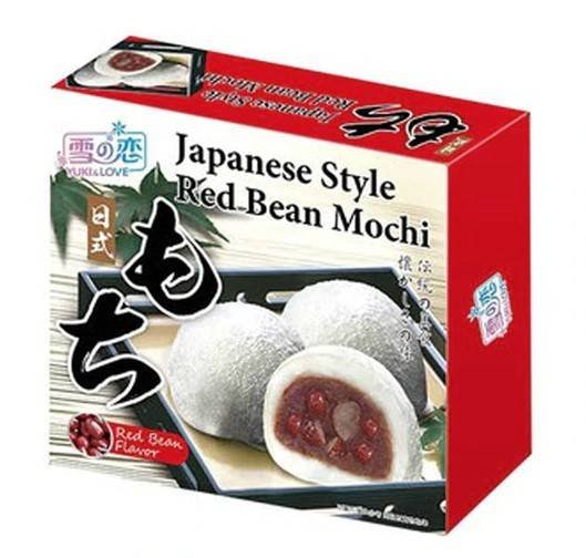 Mochi, ryżowe ciasteczka z pastą z fasolki azuki 140g - Yuki & Love ...
