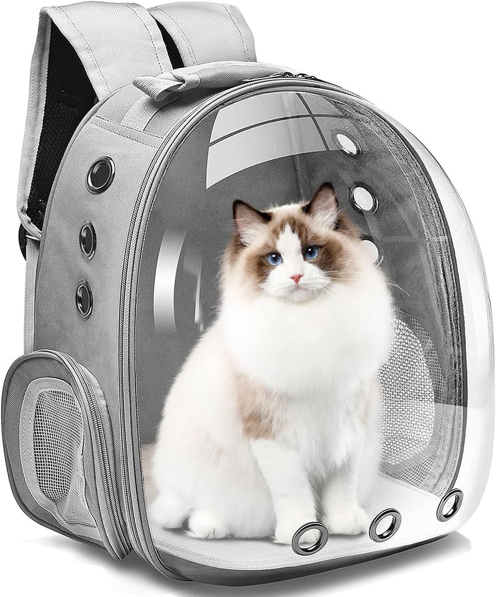 Mochila Transportadora Para Gatos Para Gatos Pequeños Medianos