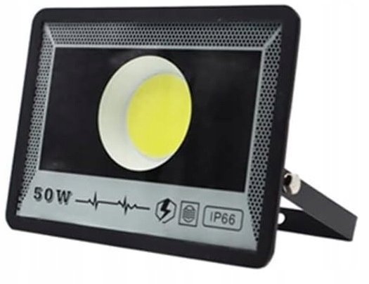 Mocna lampa do garażu ogrodu na elewacje 50w ip66 na lata diody cob - Azaris | Sklep EMPIK.COM