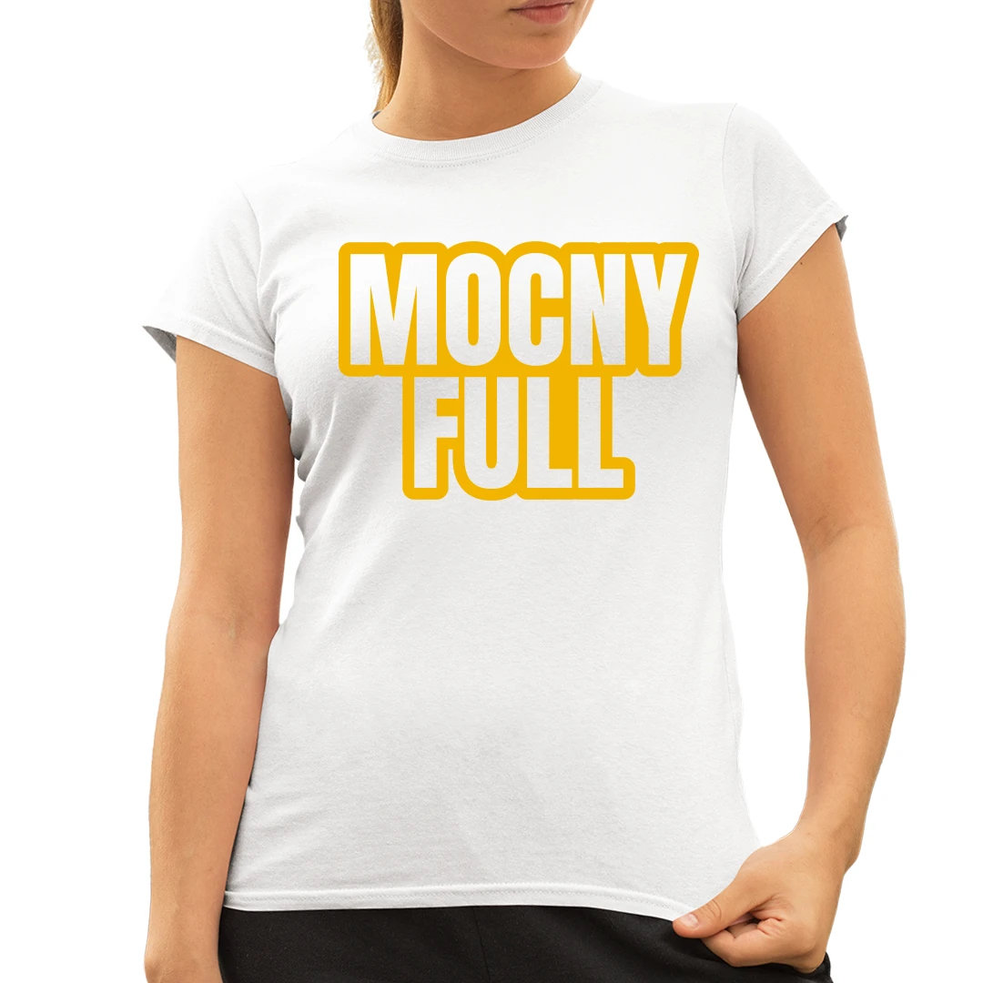 Mocny full - dla fanów serialu Świat Według Kiepskich - damska koszulka ...