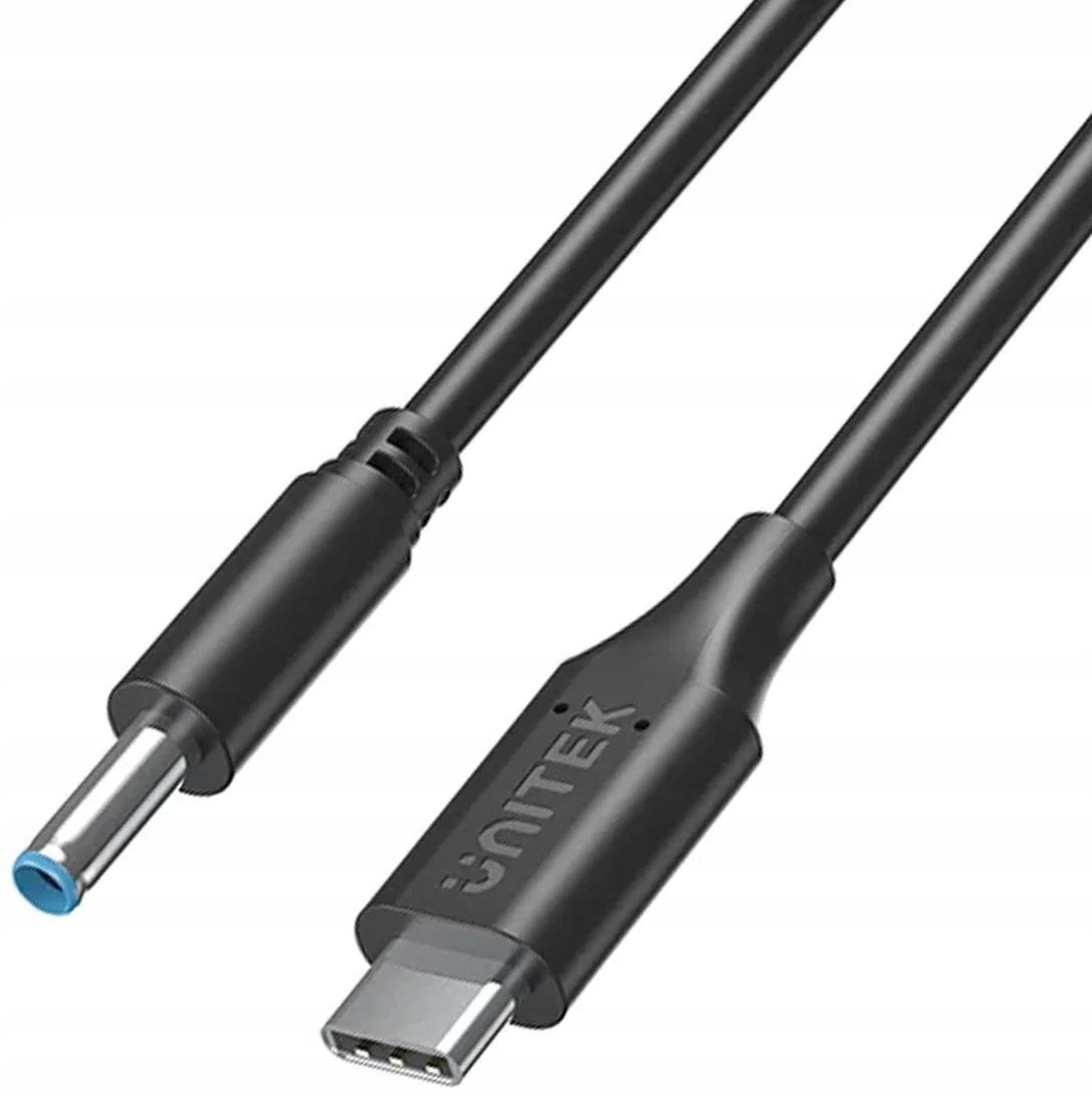Mocny wytrzymały kabel zasilający Unitek do laptopów HP, 1.8m, USB-C - DC - Unitek | Sklep EMPIK.COM