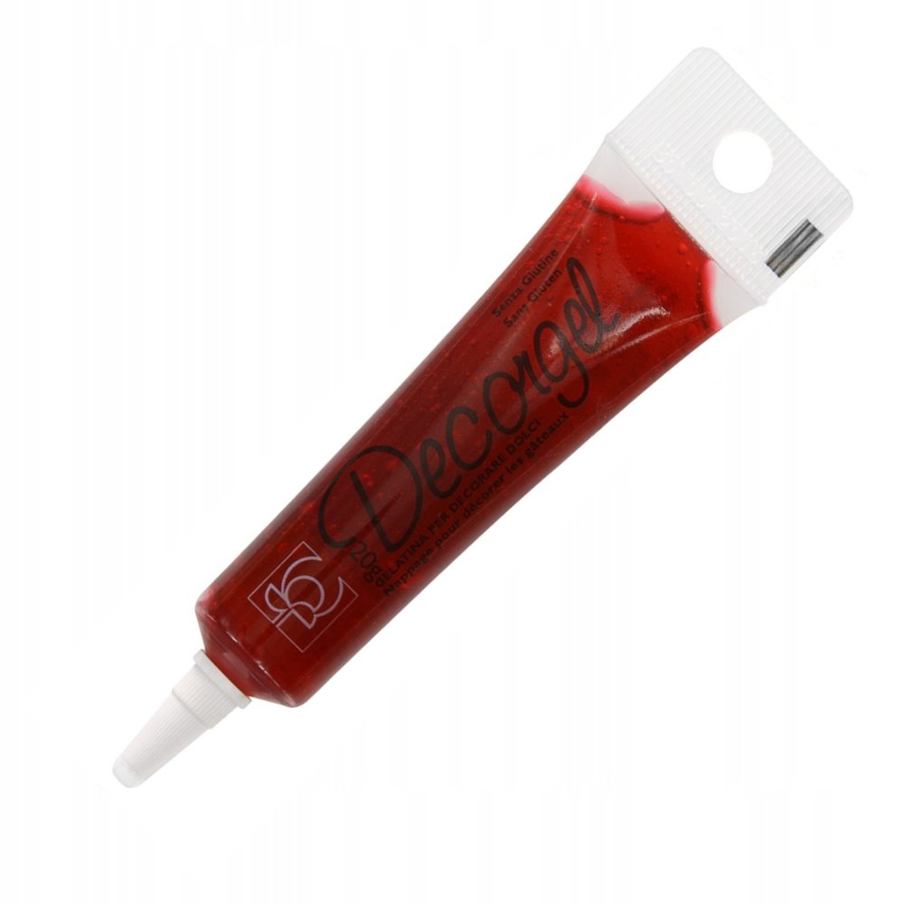 Modecor Pisak spożywczy żelowy czerwony 20g - Modecor | Sklep EMPIK.COM