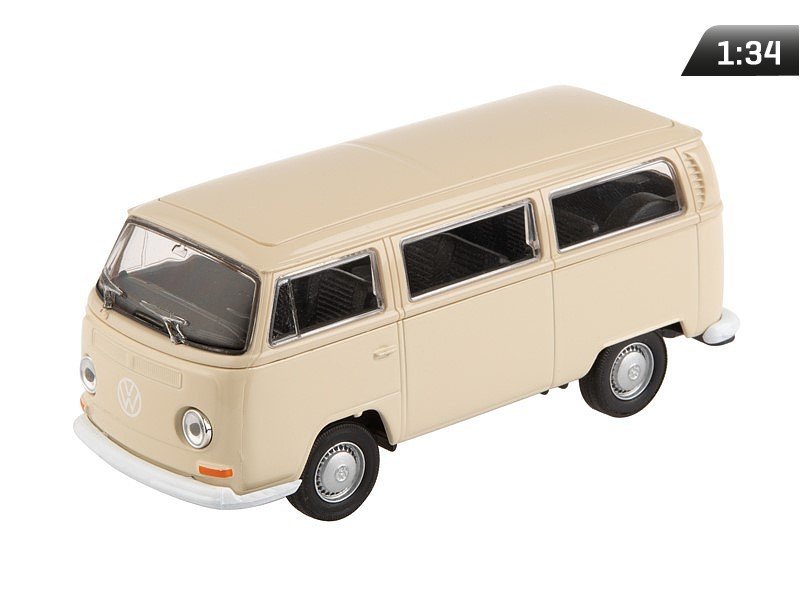Model 1:34, 1972 VW T2, kremowy (A880VWT2K) - Carmotion | Sklep EMPIK.COM