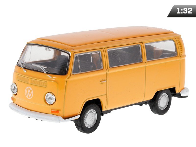 Model 1:34, 1972 VW T2, żółty (A880VWT2Z) - Carmotion | Sklep EMPIK.COM