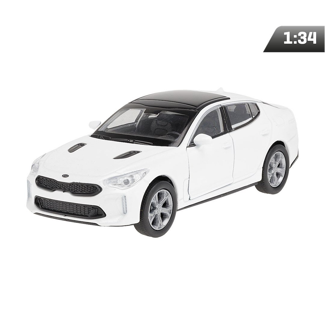 Model 1:34, KIA Premium Performance Car, biały - Dromader | Sklep EMPIK.COM