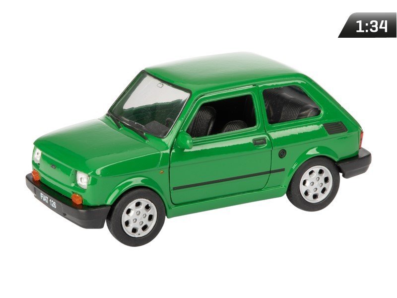 Model 1:34, PRL FIAT 126p, zielony (A884F126Z) - Carmotion | Sklep ...