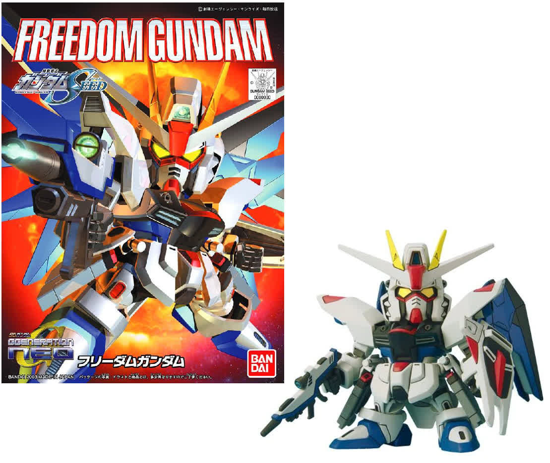Model figurki GUNDAM SD G Generation Neo - Freedom Gundam - Inna marka ...
