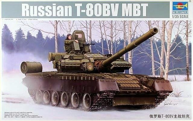 Model plastikowy Russian T-80BV MBT Trumpeter - Inna marka | Sklep ...