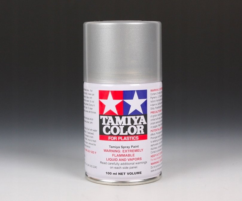 MODELARSKA FARBA W SPRAYU SREBRNA TAMIYA 100ml TS-76 MICA SILVER (MATT ...