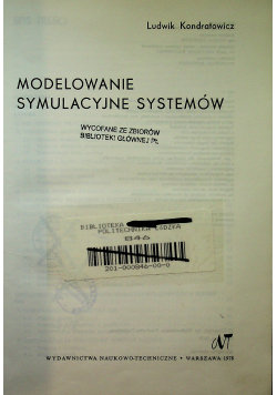 Modelowanie symulacyjne systemów - | Książka w Empik