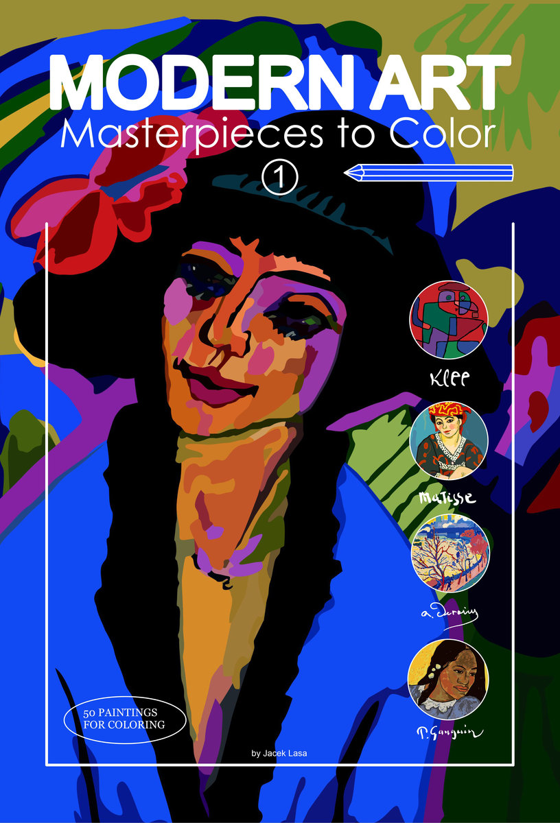 Modern Art. Masterpieces to Color - Jacek Lasa | Książka w Empik