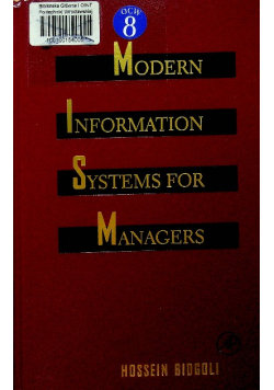 Modern Information Systems for Managers - Academic Press | Książka w Empik