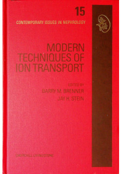 Modern techniques of ion transport - Barry M. Brenner | Książka w Empik