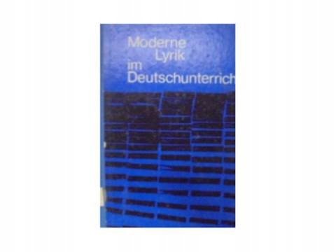 Moderne lyrik im Deutschchunterricht - Vinny Flynn | Książka w Empik