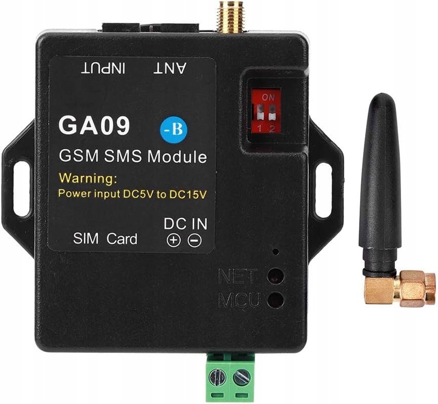 Moduł alarmowy 3G GSM GA09-B 8-kanałowy SMS/Telefon App Android iOS ...