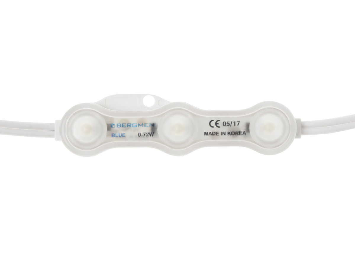 Moduł LED BERGMEN RX-3 Stark / 12VDC / 0,72W / 160° / 3 x 5050 SMD ...