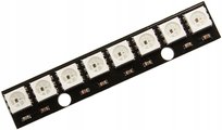 Moduł Listwa Pasek RGB 8 x LED WS2812 5050 Arduino - Inna marka | Sklep ...