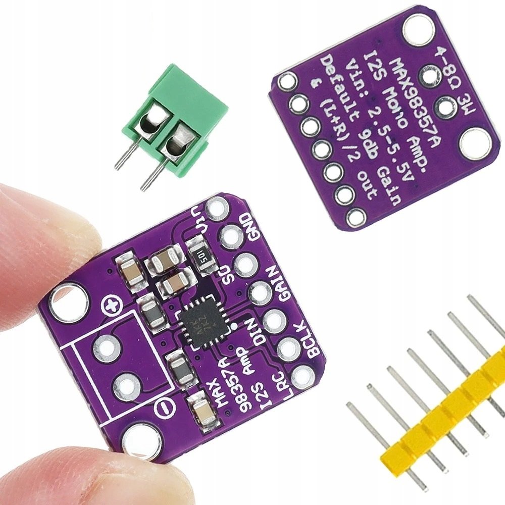 Moduł wzmacniacza audio klasy D 3W z układem MAX98357 - Jomardyan ...