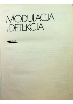 Modulacja i detekcja - | Książka w Empik