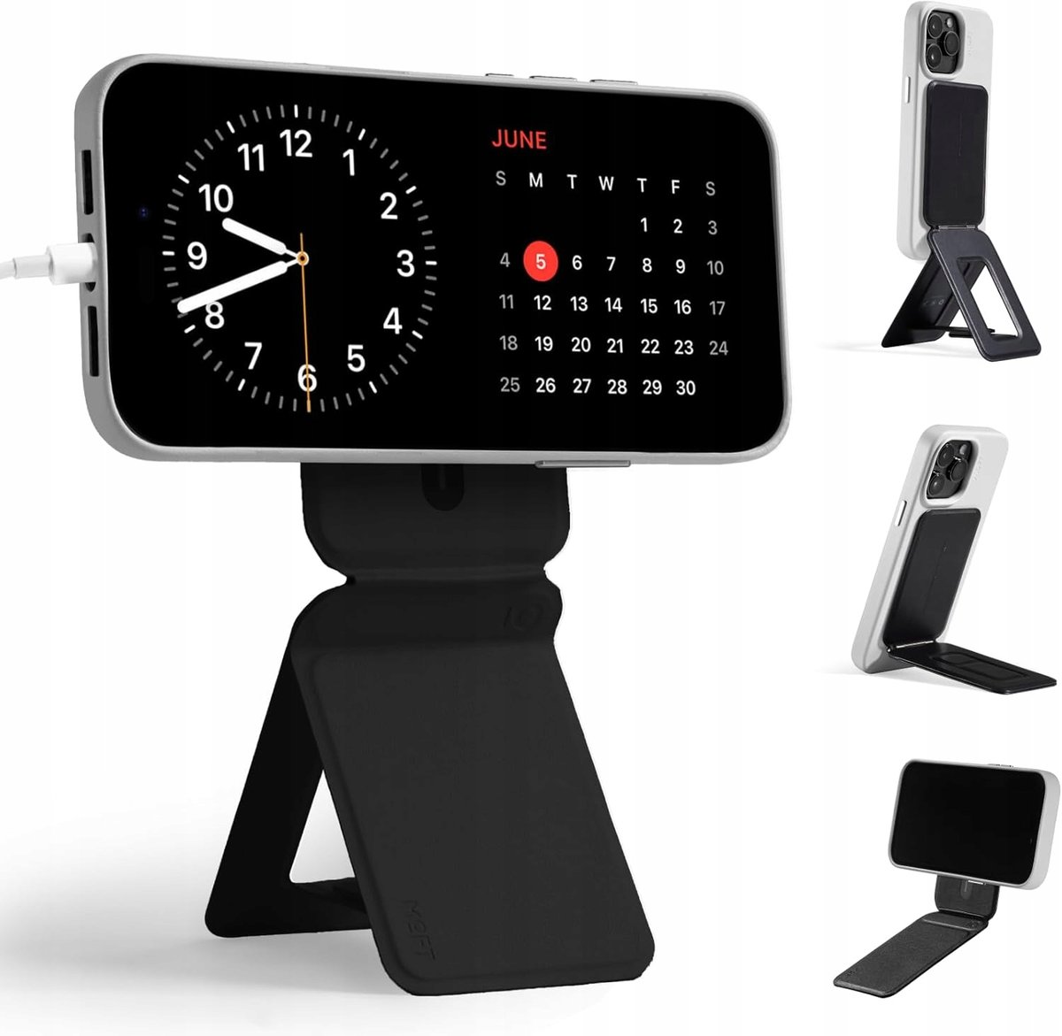 MOFT Snap Statyw do iPhone 12-15, lekki, przenośny, czarny - Inna marka ...