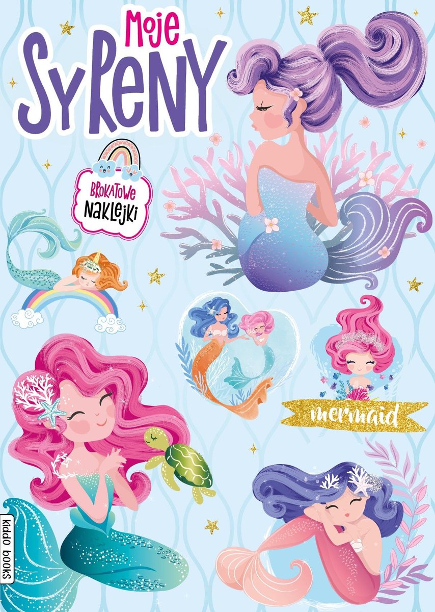 Moje syreny z brokatem - Opracowanie zbiorowe | Książka w Empik