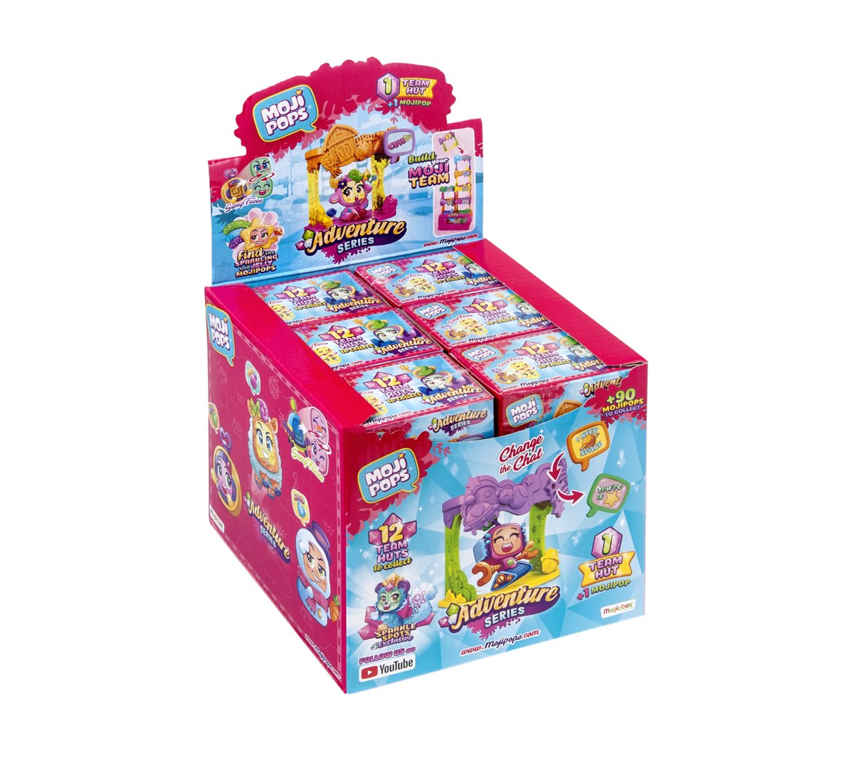 Moji Pops Adventure Box 12 Team Hut - MojiPops | Sklep EMPIK.COM