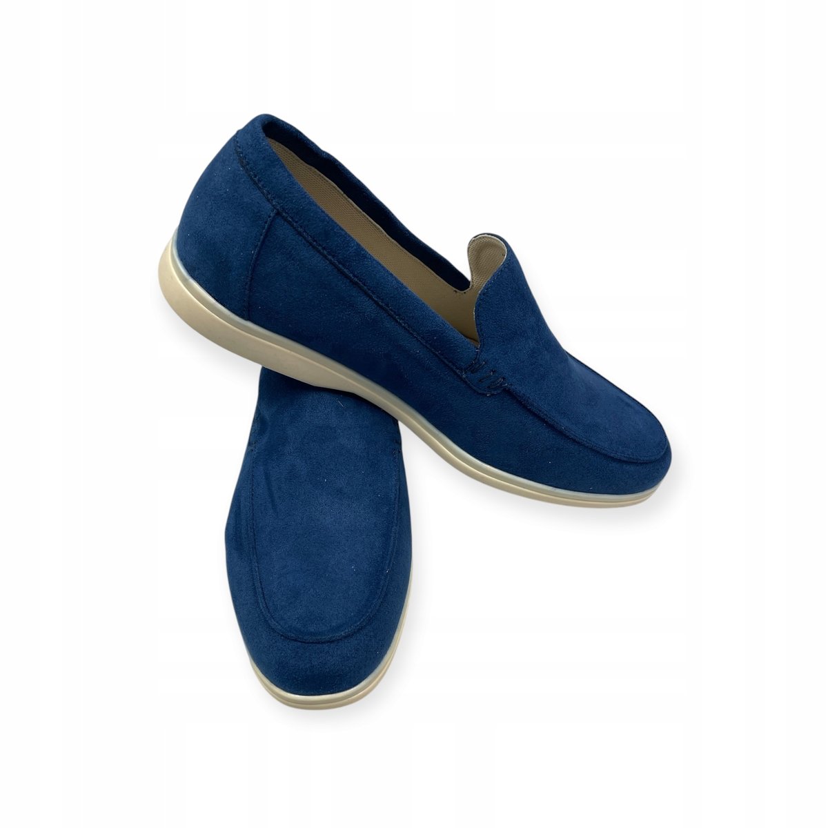 Mokasyny męskie zamszowe Old Money 44 - Inna marka | Moda Sklep EMPIK.COM