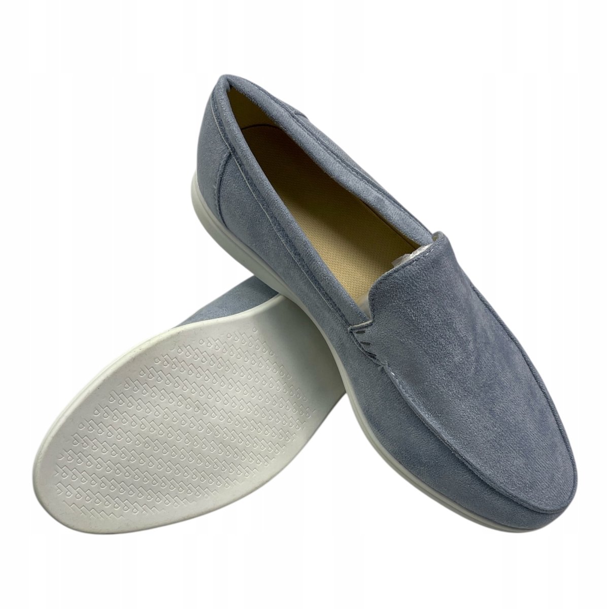 Mokasyny męskie zamszowe Old Money 44 - Inna marka | Moda Sklep EMPIK.COM