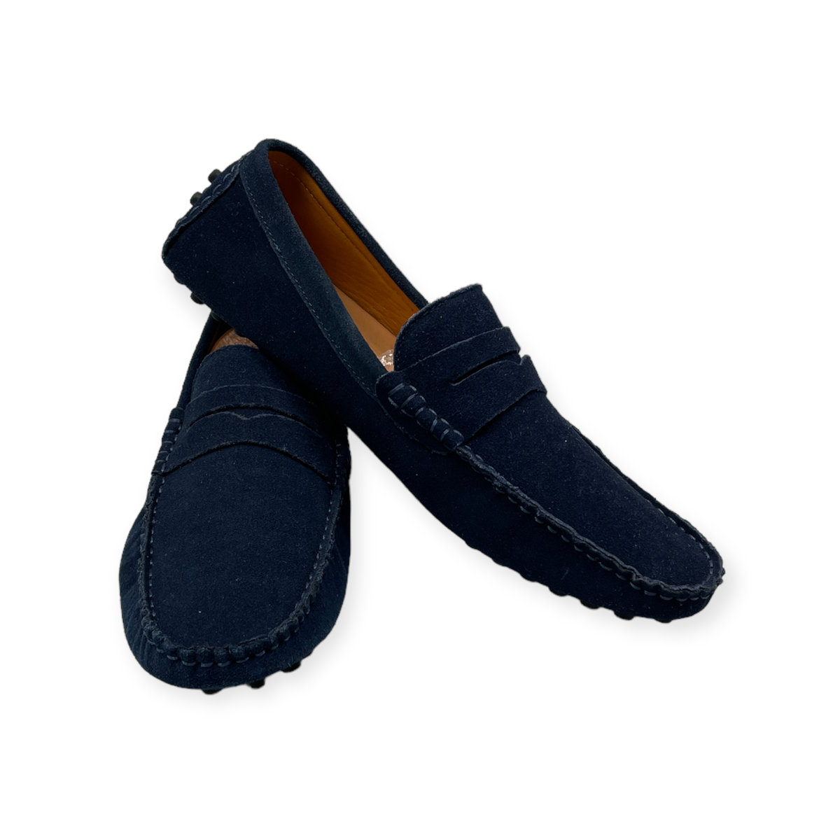 Mokasyny męskie zamszowe Old Money 47 - Inna marka | Moda Sklep EMPIK.COM