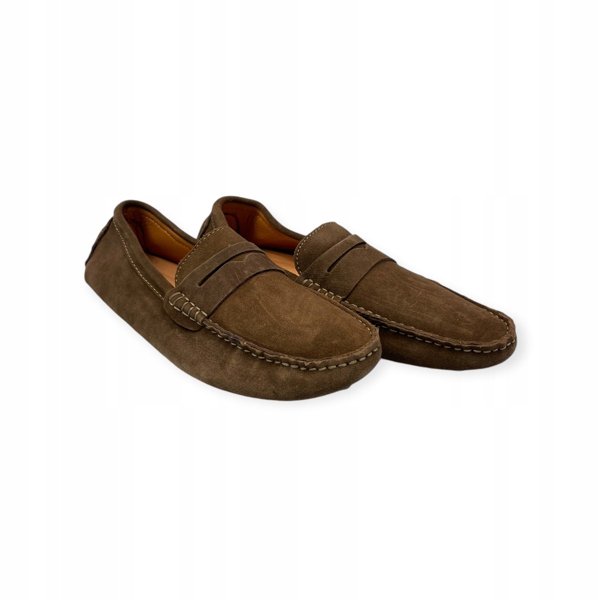 Mokasyny męskie zamszowe Old Money 47 - Old Money | Moda Sklep EMPIK.COM