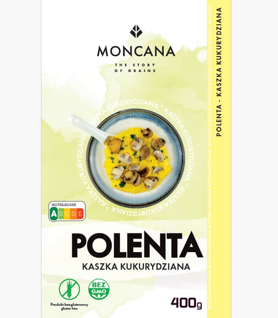 Moncana Polenta bezglutenowa kaszka kukurydziana 400 g - Botanika Farm ... Moncana Polenta bezglutenowa kaszka kukurydziana 400 g - Botanika Farm ...