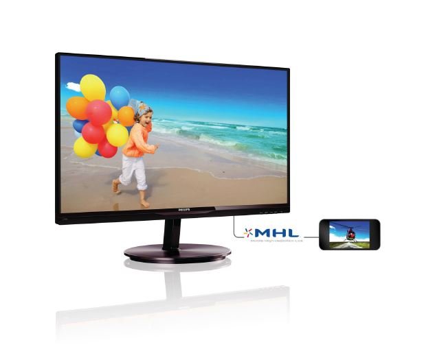 Monitor PHILIPS 23'' 234E5QHAB LED czarny - Philips | Sklep EMPIK.COM