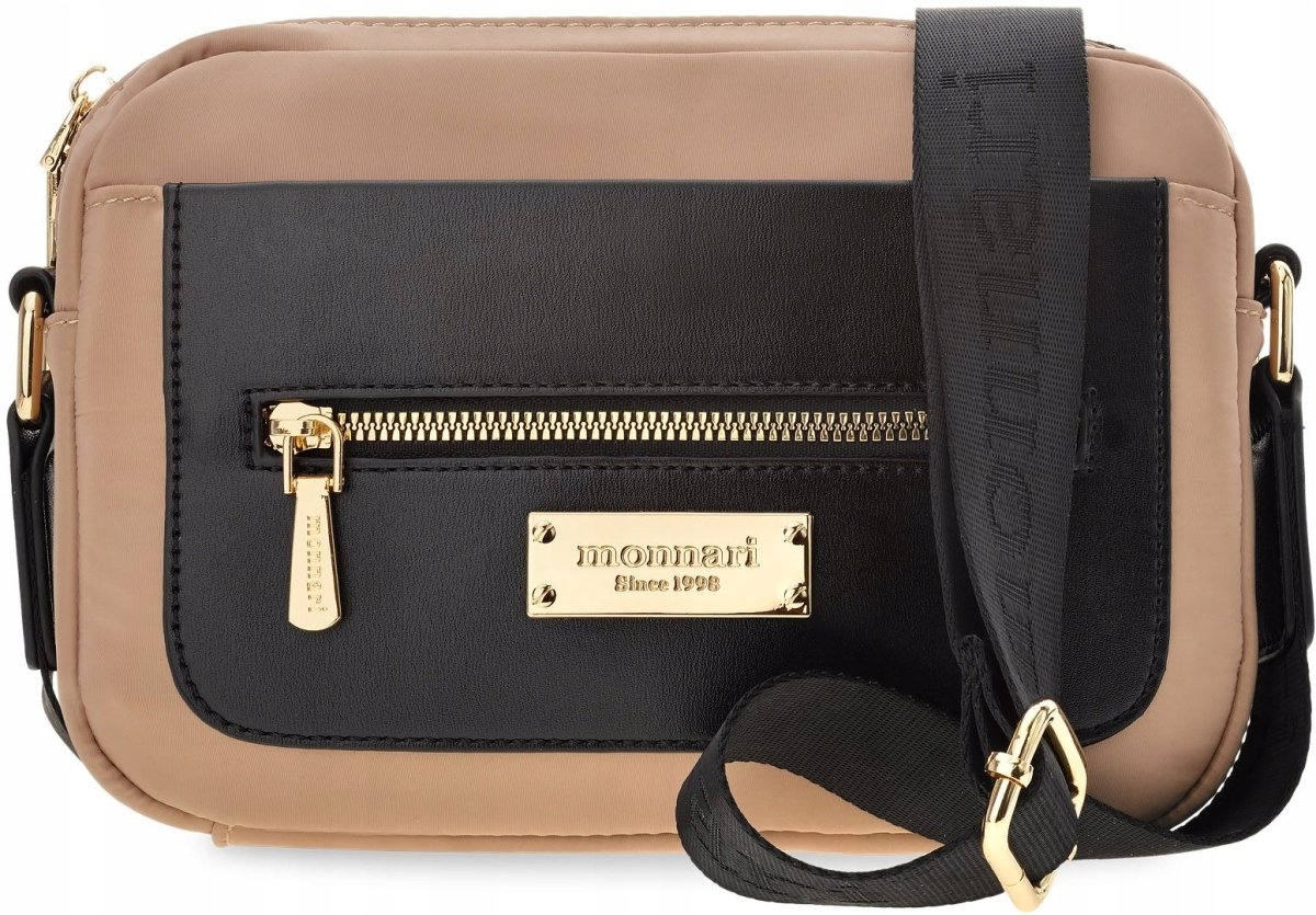 Monnari sportowa listonoszka damska miejska torebka crossbody logo pasek - MONNARI | Moda Sklep ...