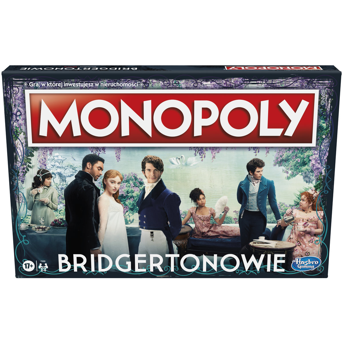 Monopoly Bridgerton, gra strategiczna, F5688 - Monopoly | Sklep EMPIK.COM
