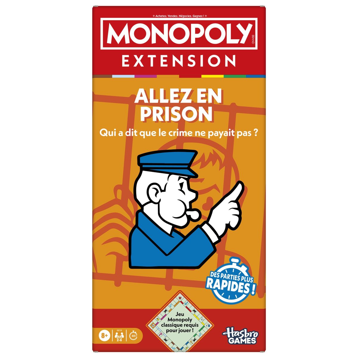 Monopoly, Extension Go To Prison (klasyczna gra monopolowa wymagana do ...