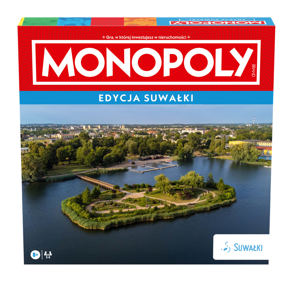 MONOPOLY Suwałki, edycja miejska, Winning Moves, gra planszowa ...