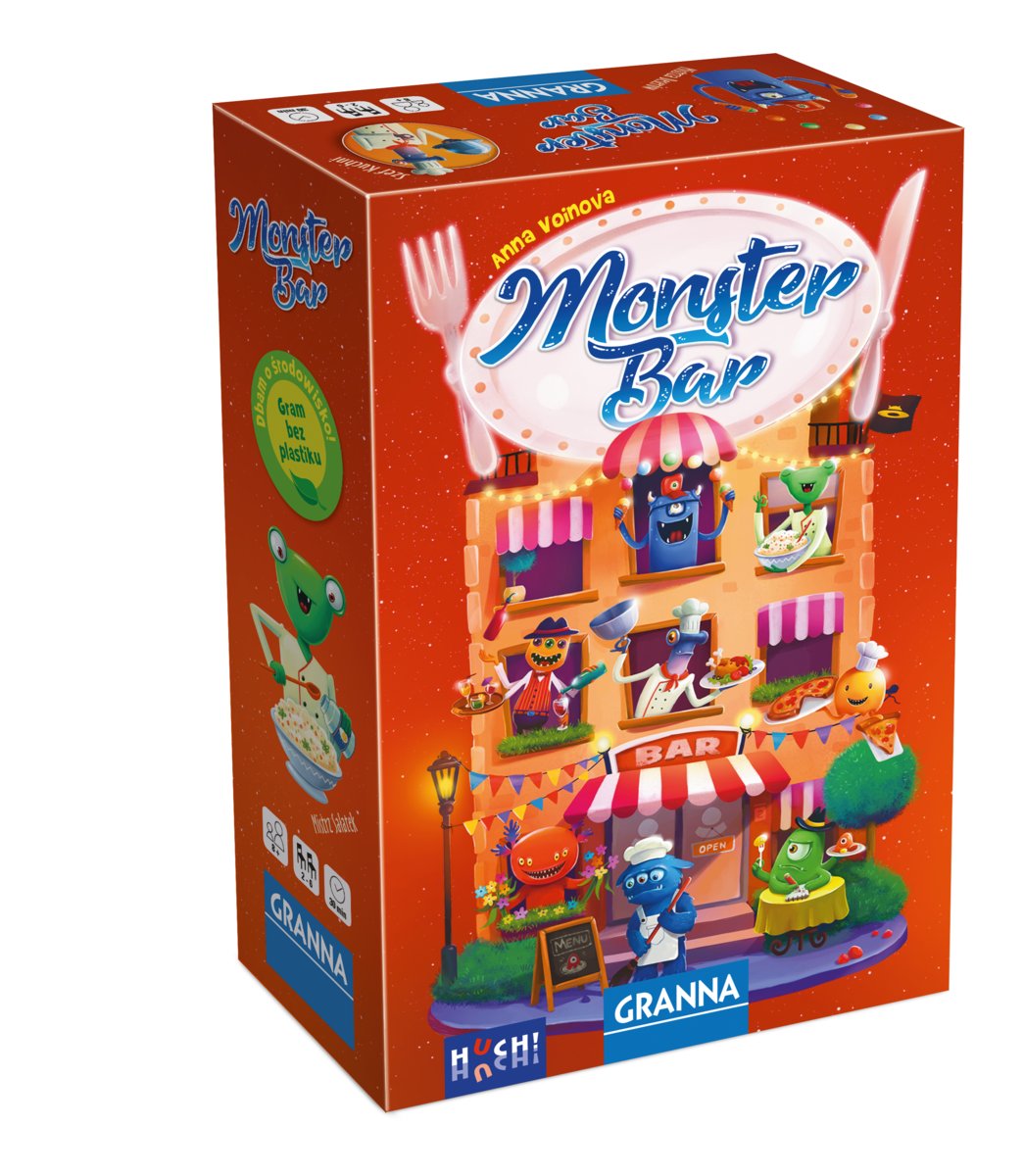 Monster Bar, gra rodzinna, Granna - Granna | Sklep EMPIK.COM
