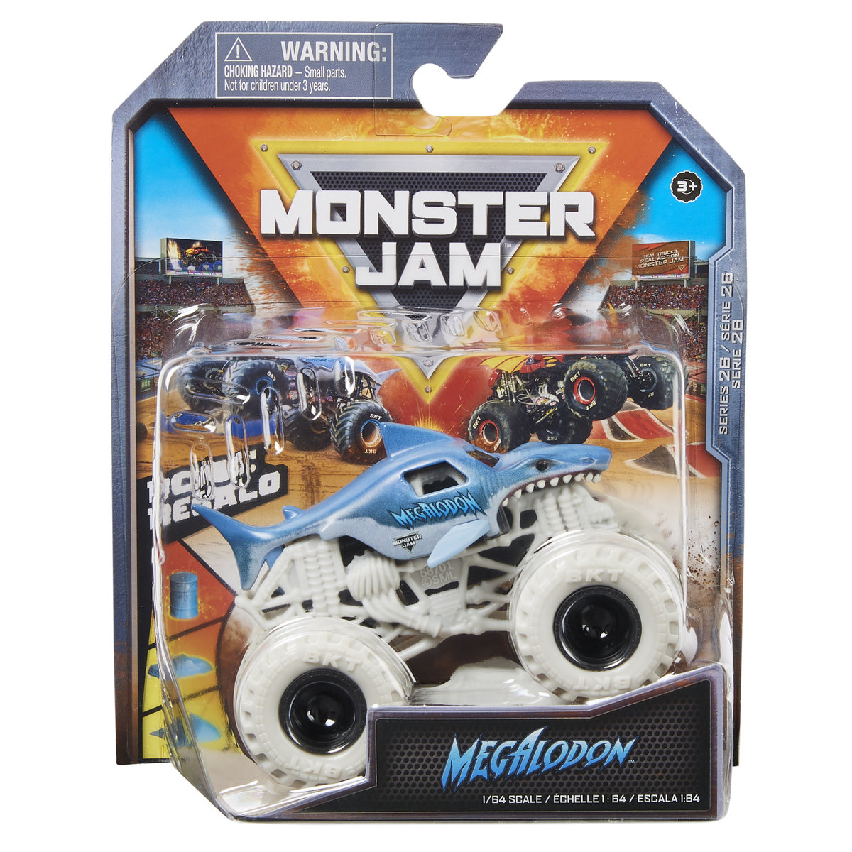Monster Jam, 1:64, 1 pak, Megalodon BY GML - Monster Jam | Sklep EMPIK.COM
