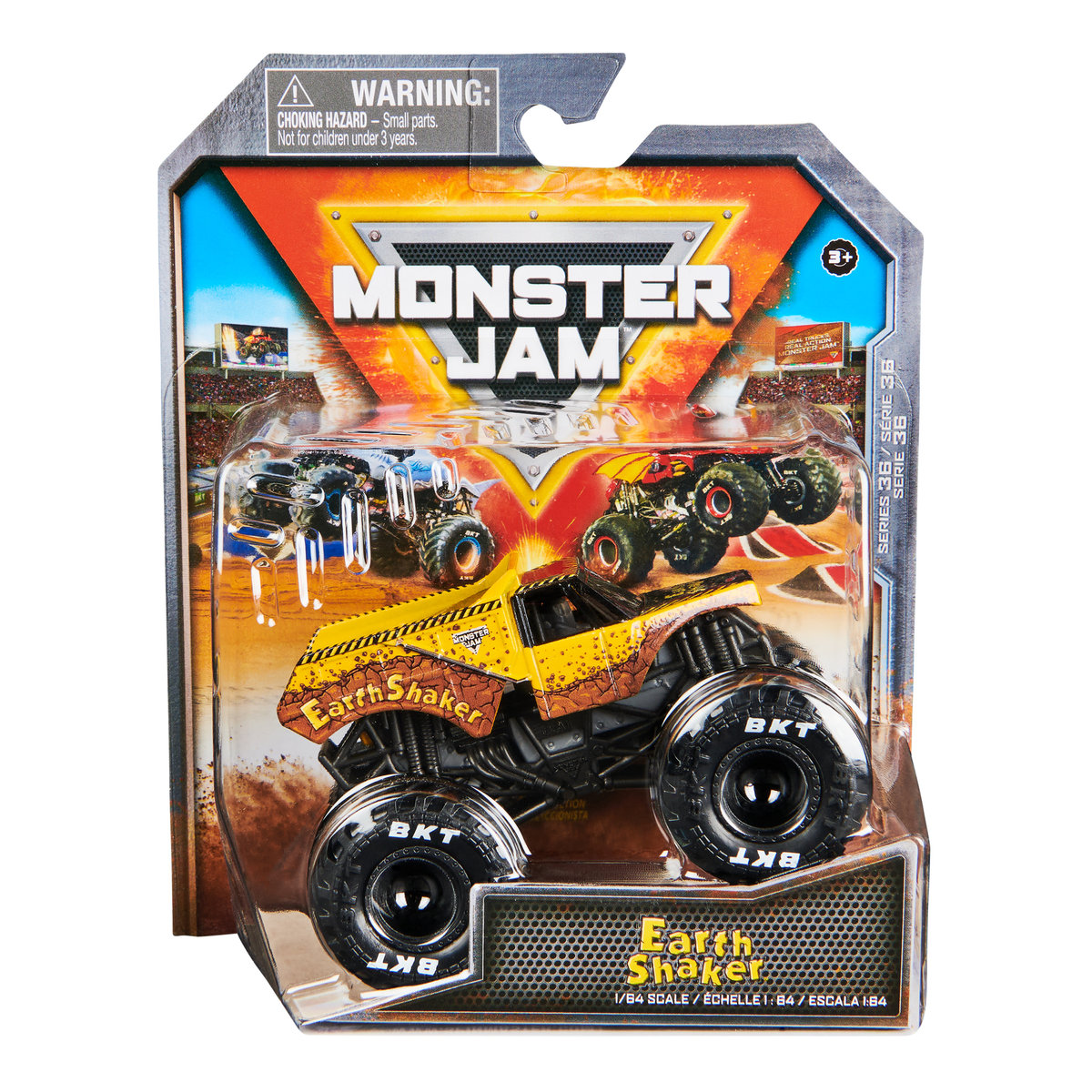 Monster Jam 1:64 die-cast 1pak Earth Shaker - Monster Jam | Sklep EMPIK.COM