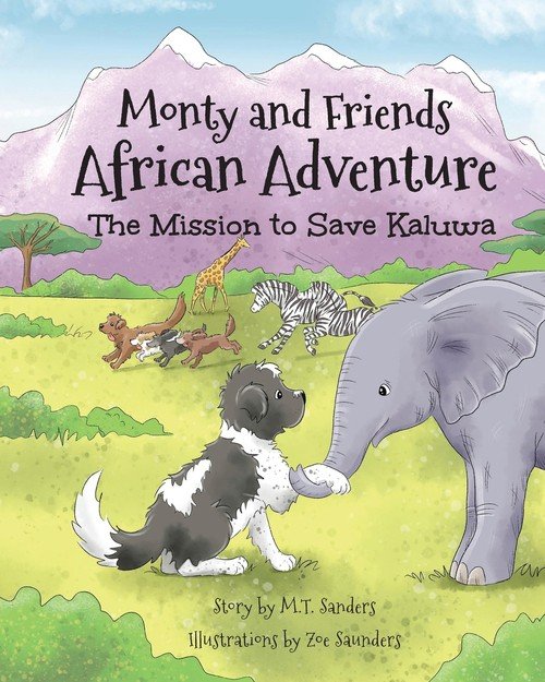 Monty And Friends African Adventure - MT Sanders | Książka w Empik