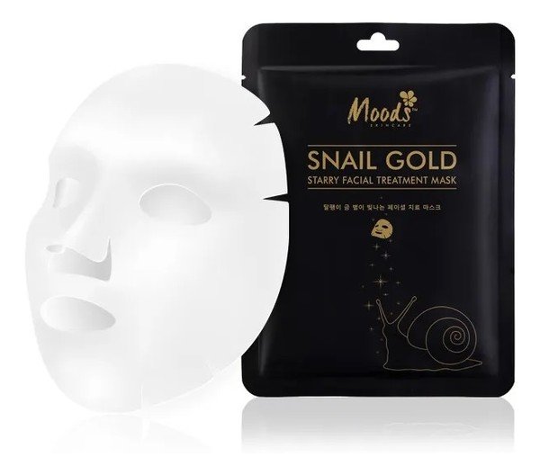 Moods, Snail Gold Starry Facial Treatment Mask Maska W Płachcie Ze ...