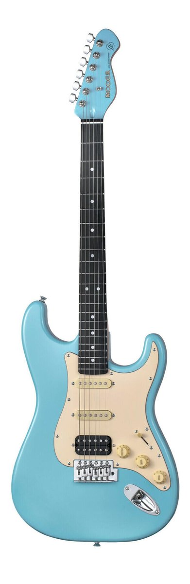 'Mooer Msc10 Pro Guitar Daphne Blue Gitara Elektryczna Z Pokrowcem ...
