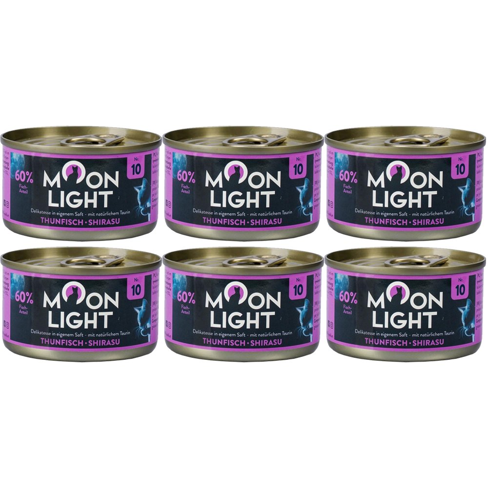 Moonlight Dinner Nr 10 Tunczyk i Shirasu 6 x 80g - Moonlight | Sklep ...