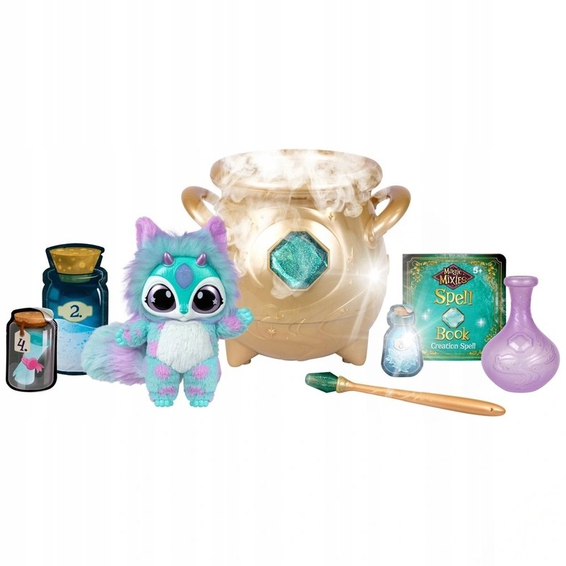 moose Magic Mixies Magic Cauldron DUŻY magiczny kociołek zmiana koloru ...